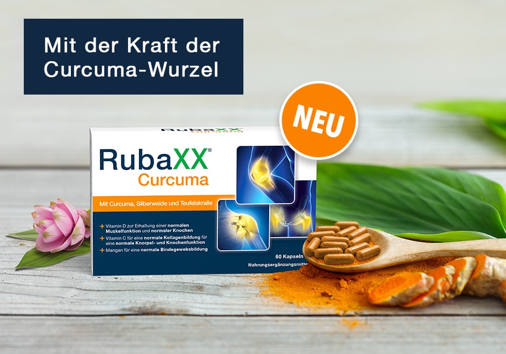 RubaXX | Stark gegen den Schmerz, sanft zum Körper